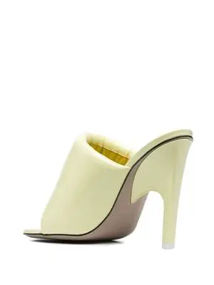 Attico Rem 120mm Mules - Yellow