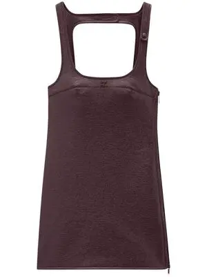 COURREGES Re-edition Vinyl Mini Dress - Red
