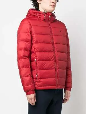 Tommy Hilfiger Zip-up Padded Jacket - Red