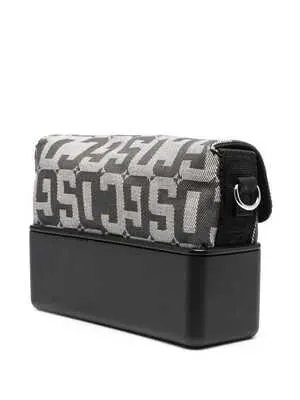 Gcds Monogram-canvas Cross Body Bag