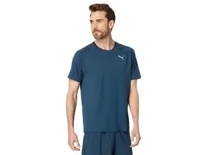 PUMA Run Cloudspun Tee Men's Clothing Black Navy