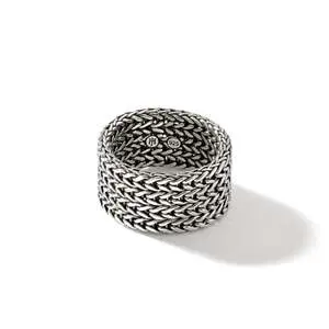 John Hardy Icon Link Chain Ring - Sterling Silver