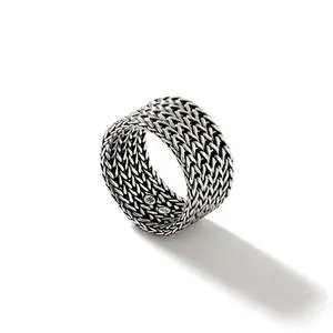 John Hardy Icon Link Chain Ring - Sterling Silver