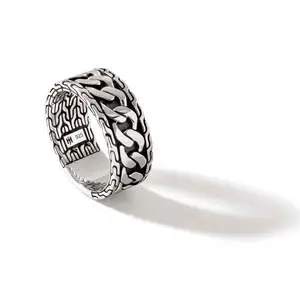 John Hardy Curb Chain Band Ring