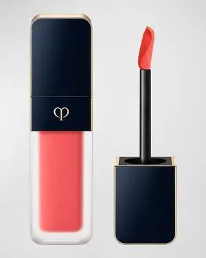 CLE DE PEAU BEAUTE Cream Rouge Matte Liquid Lipstick 112 Ixora Peach D