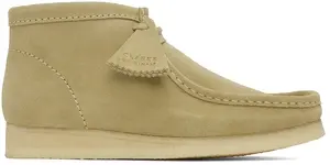 Clarks Clarks Originals Beige Wallabee Desert Boot - Maple Suede