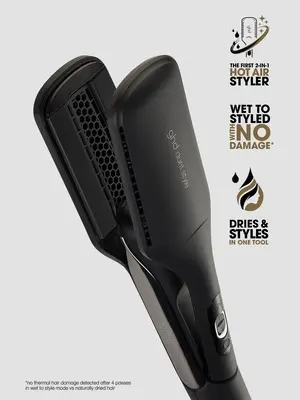 GHD Duet Style 2-in-1 Hot Air Styler - Black
