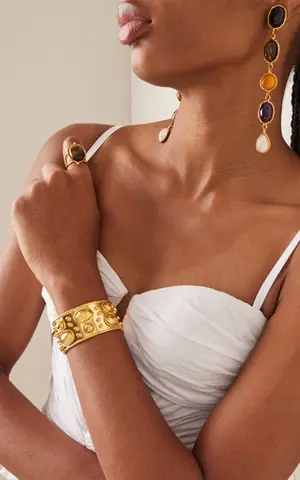 Sylvia Toledano Manchette And Byzance -plated Cuff