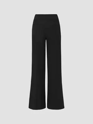 MILLY Nash Cady Pants - Black