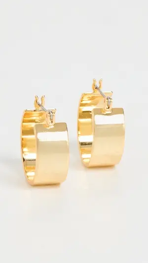 LUV AJ Positano Hoop Earrings