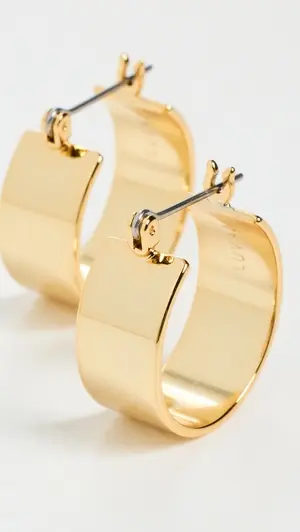 LUV AJ Positano Hoop Earrings