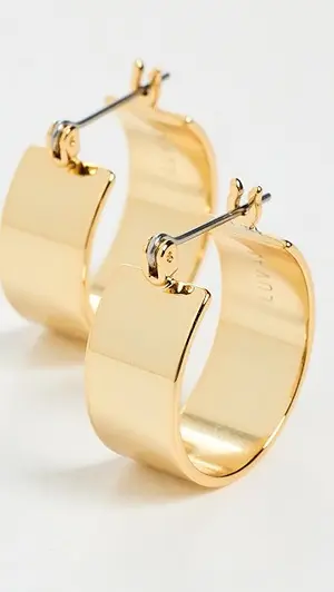 LUV AJ Positano Hoop Earrings