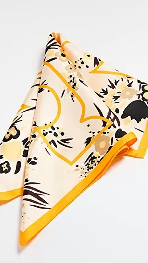 Tory Burch Drip Bouquet Neckerchief
