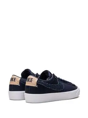 Nike Sb Zoom Blazer Low Pro Gt Denim Sneakers - Blue