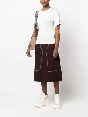 Stella McCartney Chain-link T-shirt - White