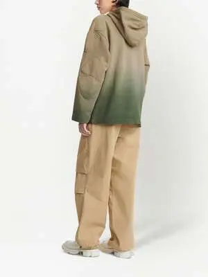 DION LEE Ombré Padded Hoodie