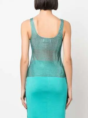 Giuseppe Di Morabito Rhinestone-embellished Tank Top - Blue