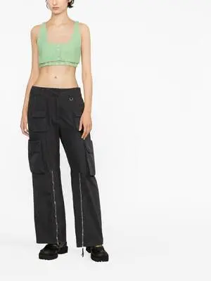 GANNI Suiting Crop Top