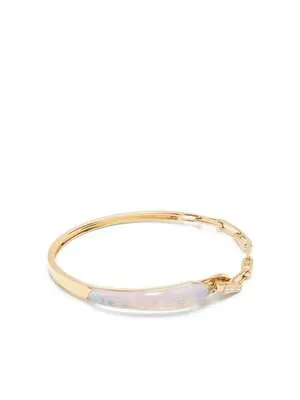 Stephen Webster 18kt Yellow Slimline Shard Opal Diamond Bracelet - Gold