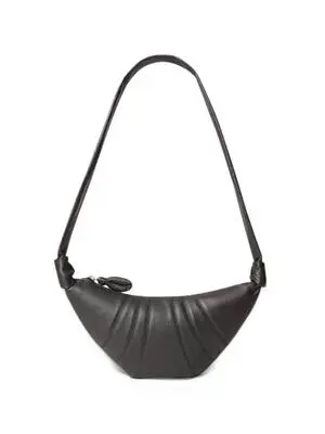 LEMAIRE Croissant Leather Shoulder Bag - Brown
