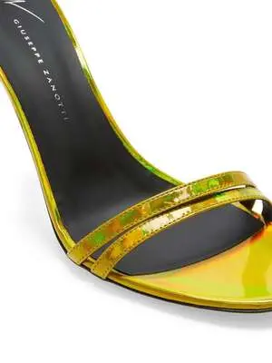 GIUSEPPE ZANOTTI Metallic Stiletto Sandals