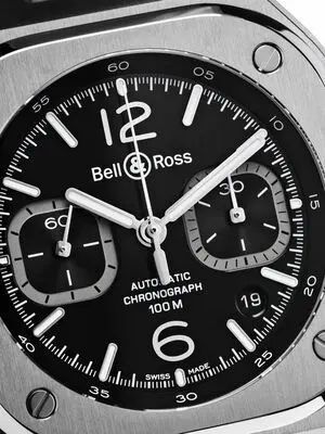 BELL & ROSS Chronograph Watch - Black