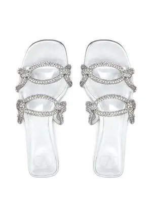 Valentino Garavani Chain 1967 Crystal-embellished Sandals