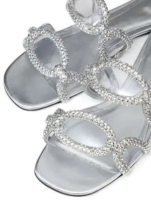Valentino Garavani Chain 1967 Crystal-embellished Sandals