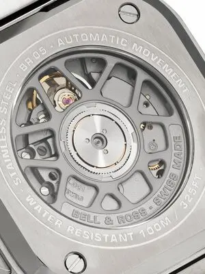 BELL & ROSS 40mm Automatic Bracelet Watch - Brown