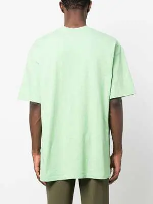 MSGM Embroidered-logo Cotton T-shirt