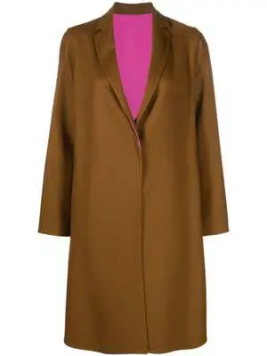 Fabiana Filippi Single-breasted Coat - Brown