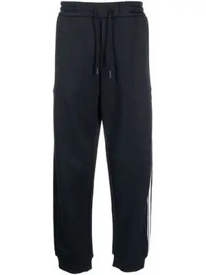 Giorgio Armani Logo-embroidery Track Pants - Blue