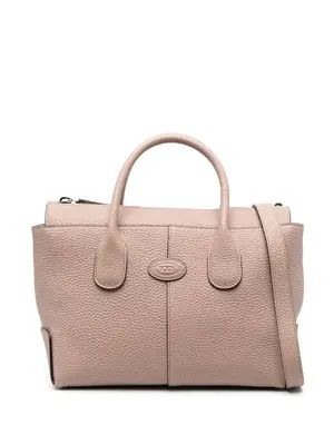 TOD'S Grained Leather Tote Bag