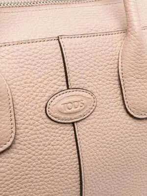 TOD'S Grained Leather Tote Bag