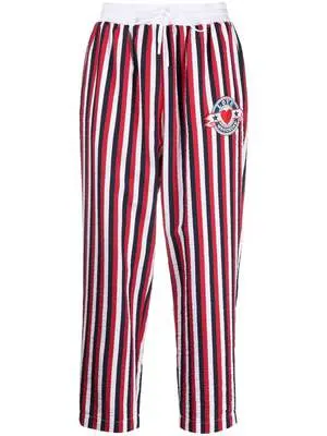 Moschino Striped Drawstring Trousers