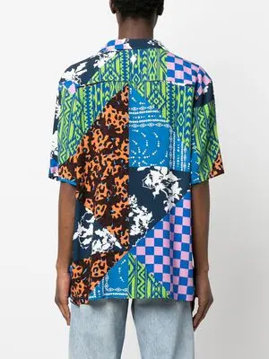 COUNTY OF MILAN Mix Print Shirt