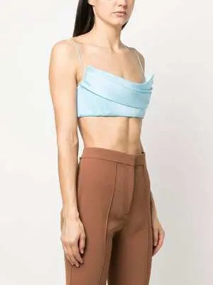 Alex Perry Draped Corset Top