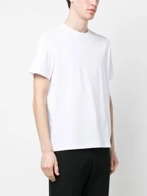 Herno Shortsleeved Crew Neck T-shirt - White
