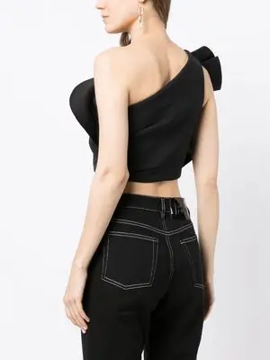 Rachel Gilbert Aurora Gathered Crop Top