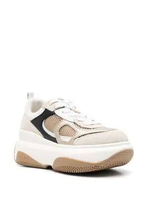 Liu Jo Colour-block Platform Sneakers - Neutrals