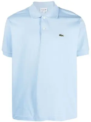 Lacoste Logo-patch Polo Shirt - Blue