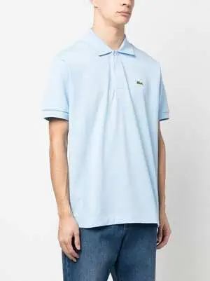 Lacoste Logo-patch Polo Shirt - Blue