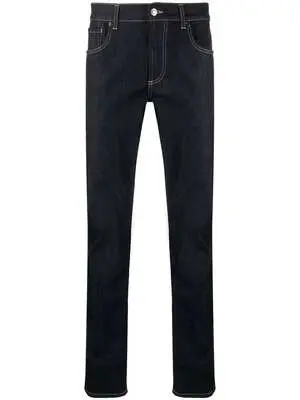 Alexander McQueen Straight-leg Denim Trousers