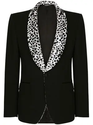 Dolce & Gabbana Sicilia-fit Single-breasted Tuxedo Blazer