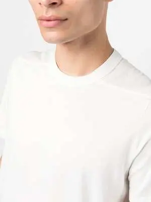 Rick Owens Plain Cotton T-shirt - White