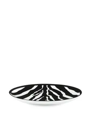Dolce & Gabbana Zebra-print Porcelain Platter