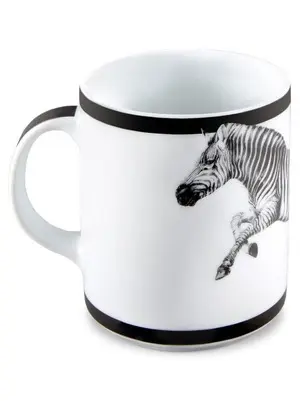Dolce & Gabbana Zebra Porcelain Mug - White