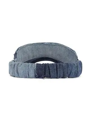 Dolce & Gabbana Patchwork Denim Visor