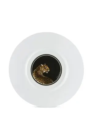 Dolce & Gabbana Leopard-print Porcelain Platter