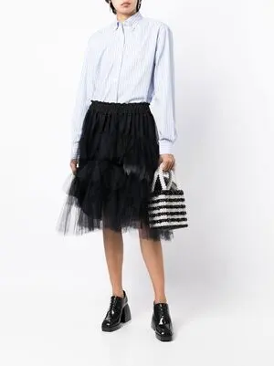 MACGRAW Critic Striped Shirt